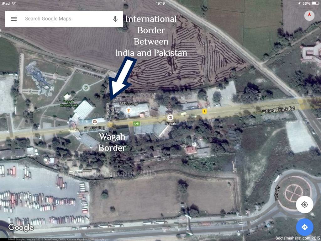 Apple Maps Show Wagah Border In Pakistan SocialMaharaj