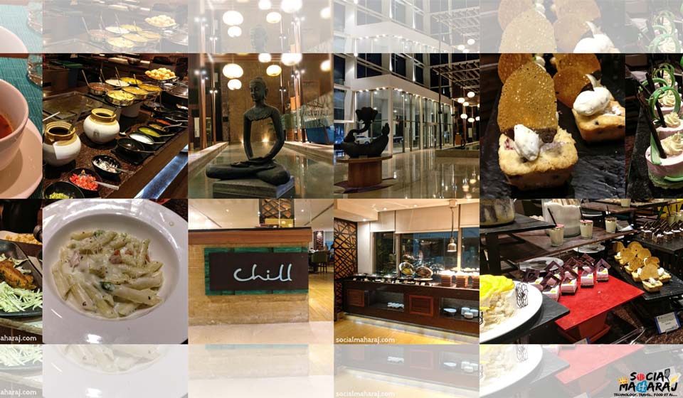 Buffet at Chill Restaurant & Terrace, Radisson Blu, Banjara Hills ...