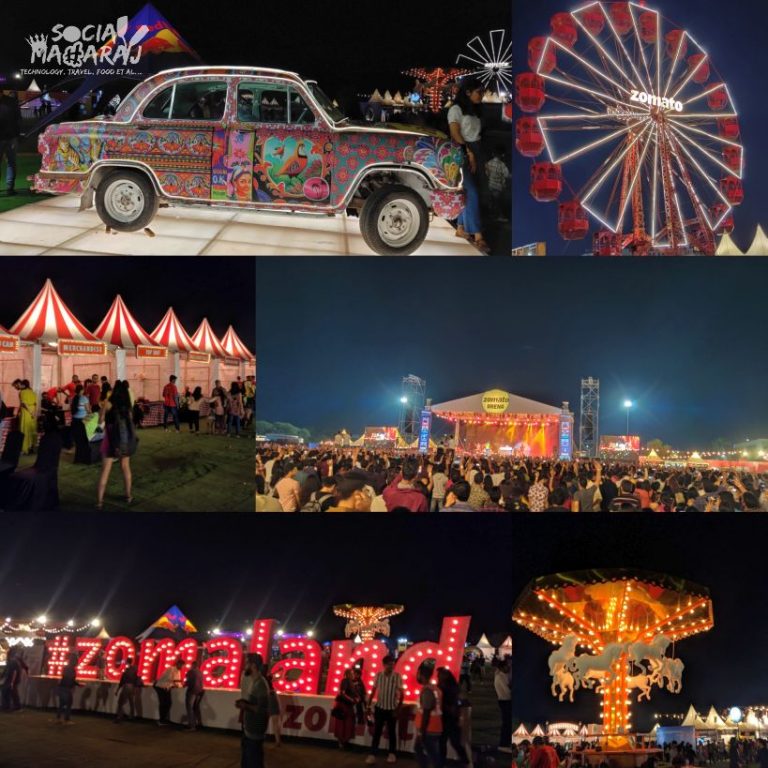 Epic Zomaland Hyderabad 2020 Review - Fun, Music & FOOD ! - SocialMaharaj