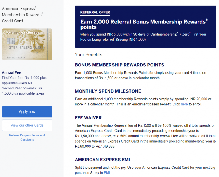 How To Maximize Reward Points with Amex MRCC and Gold Card? - SocialMaharaj
